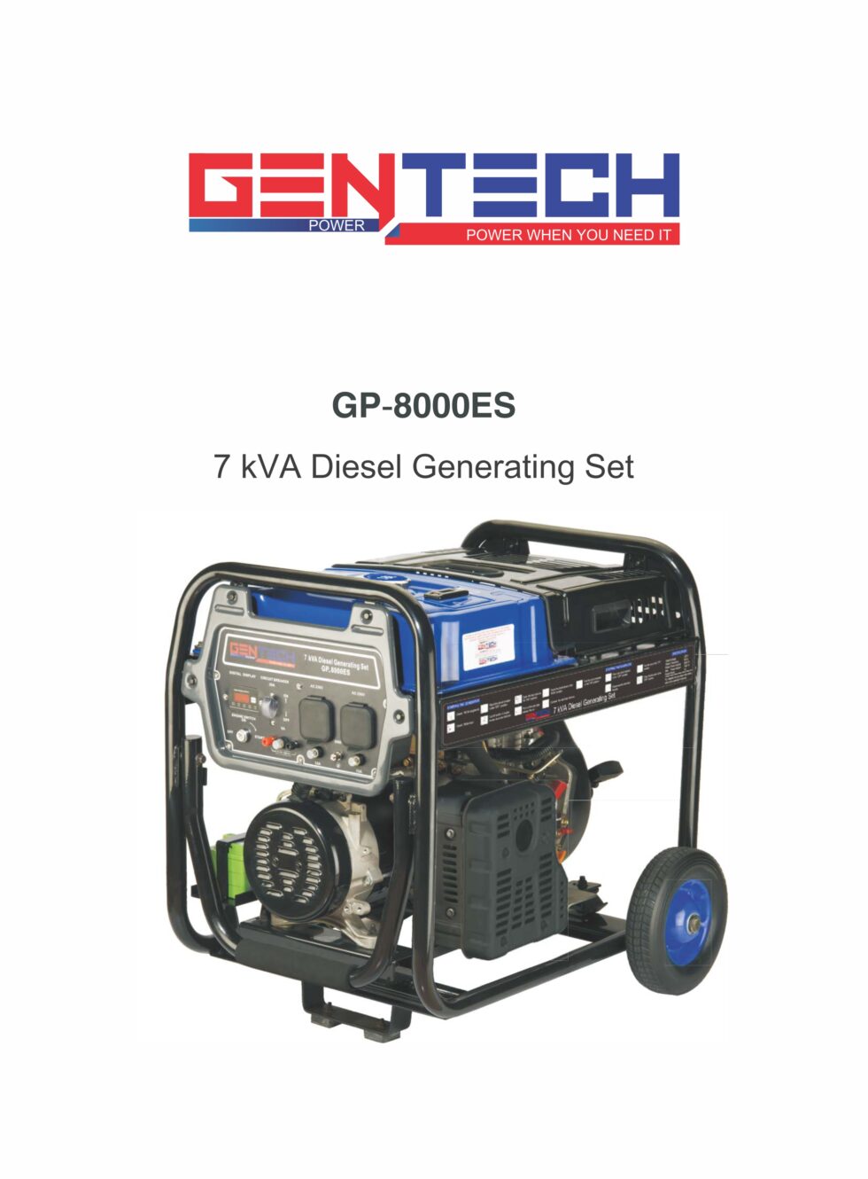 Manuals - GENTECH
