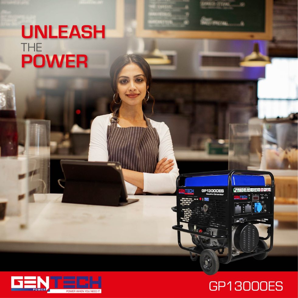 Unleash the Power of the Gentech GP13000ES Generator: A Must-Have for ...