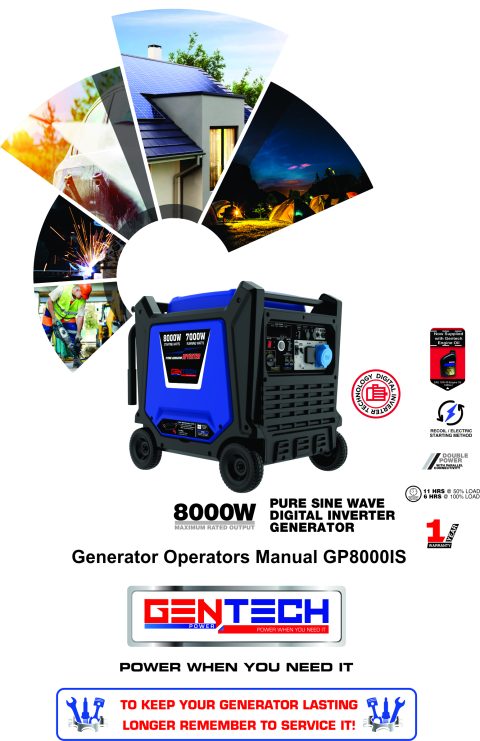 Manuals - GENTECH