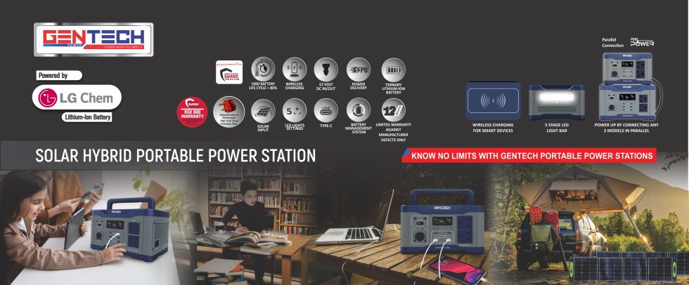 Gentech Power Portable Power Station - GENTECH