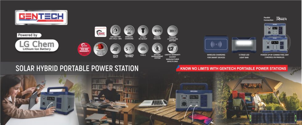 Gentech Power Portable Power Station - GENTECH